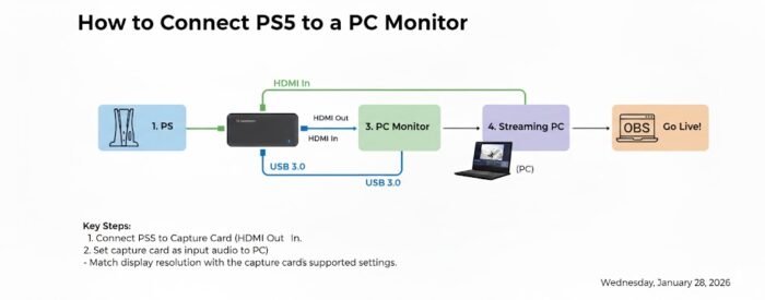 How to Connect PS5 to PC Monitor: Easy 2026 Setup Guides